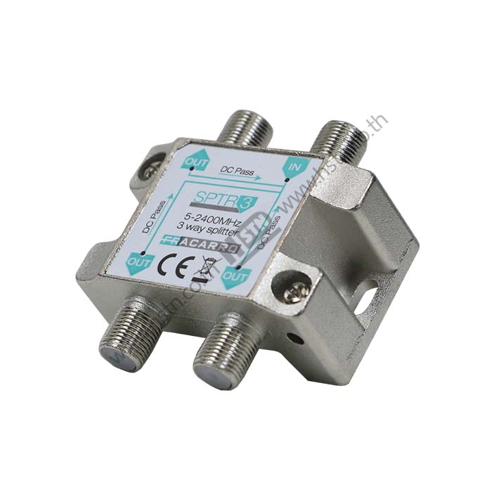 SPTR3 Fracarro Splitters 3 Way for TV and Satellite 5-2400MHz Standard ...